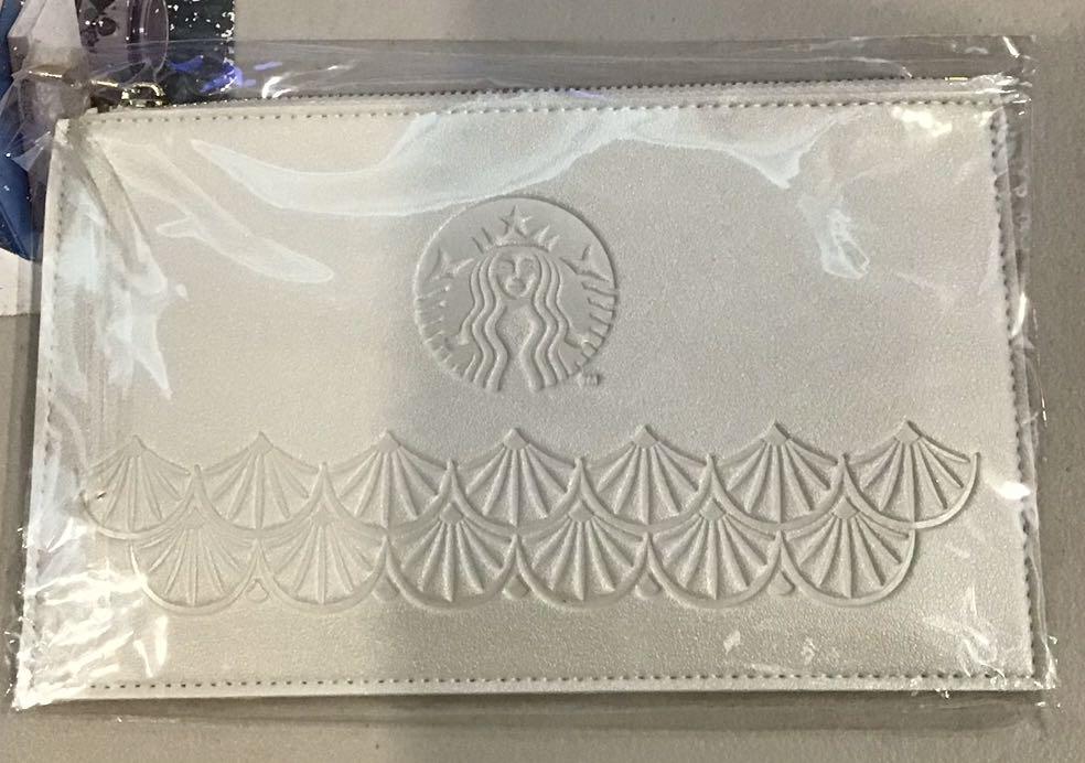Starbucks wallet white, Luxury, Bags & Wallets on Carousell