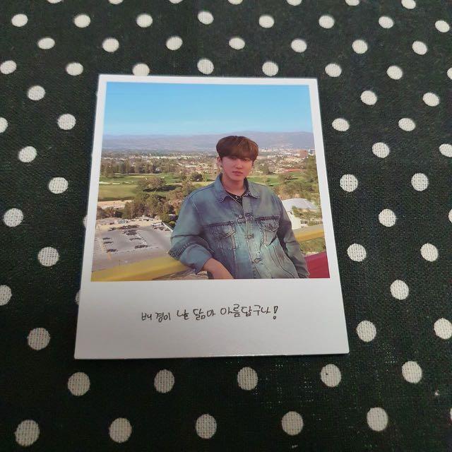 Stray Kids Changbin Official Go Live Polaroid + Standee, Hobbies & Toys ...