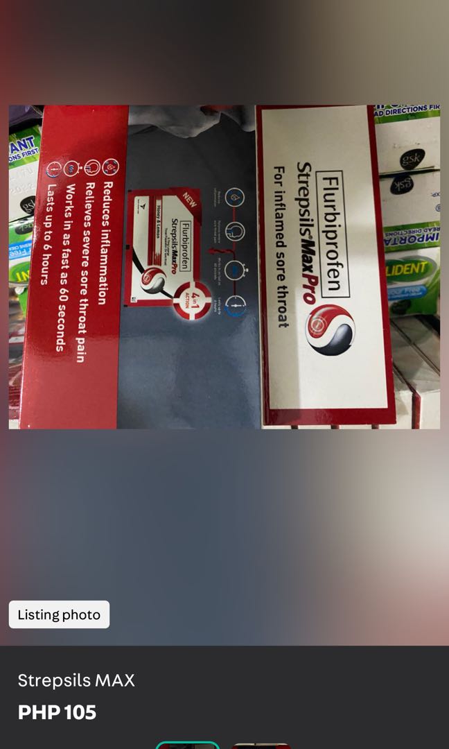 Strepsils max pro, Beauty & Personal Care, Oral Care on Carousell