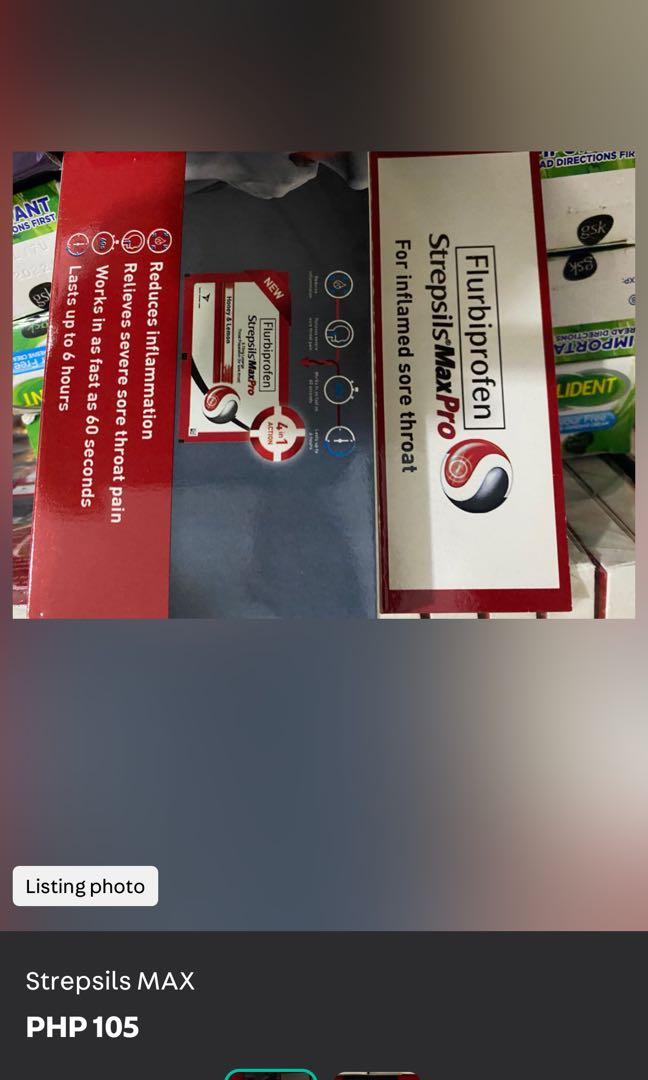 Strepsils max pro, Beauty & Personal Care, Oral Care on Carousell