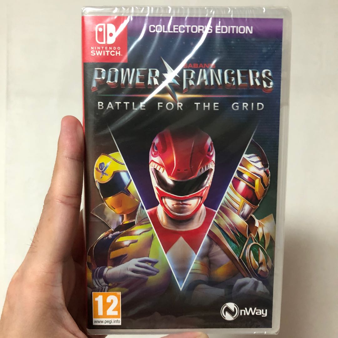 Switch Power Rangers Battle For The Grid Collector's Edition Megazord ...