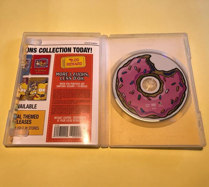 The Simpsons Movie Region 3 DVD, Hobbies & Toys, Music & Media, CDs ...