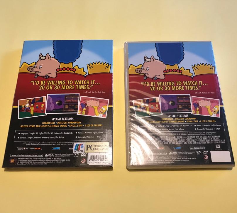 The Simpsons Movie Region 3 DVD, Hobbies & Toys, Music & Media, CDs ...