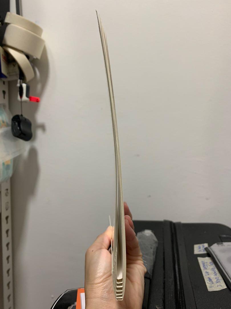 Thermal Binder Folder (pack of 10s, 4mm), Hobbies & Toys, Stationery ...