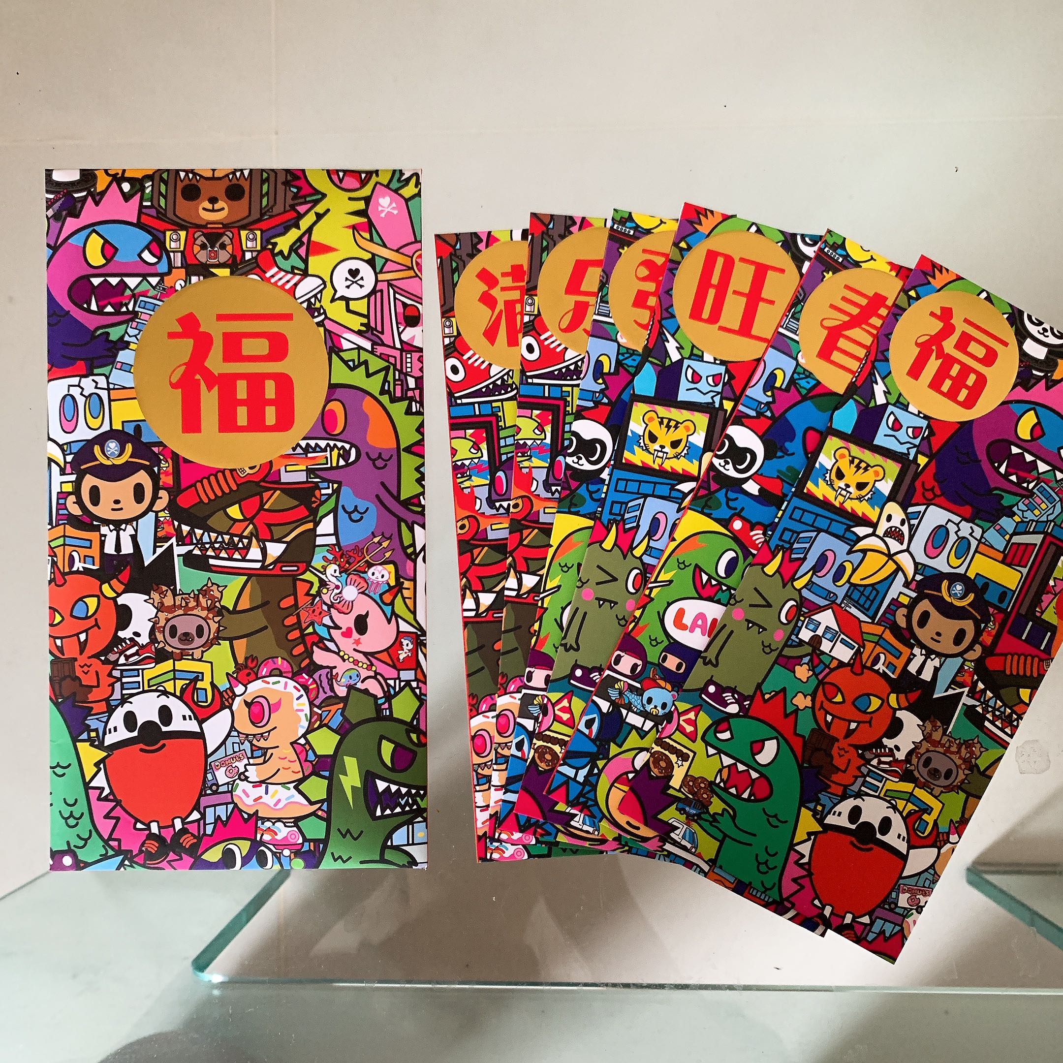 Tokidoki Red Packets, Everything Else on Carousell