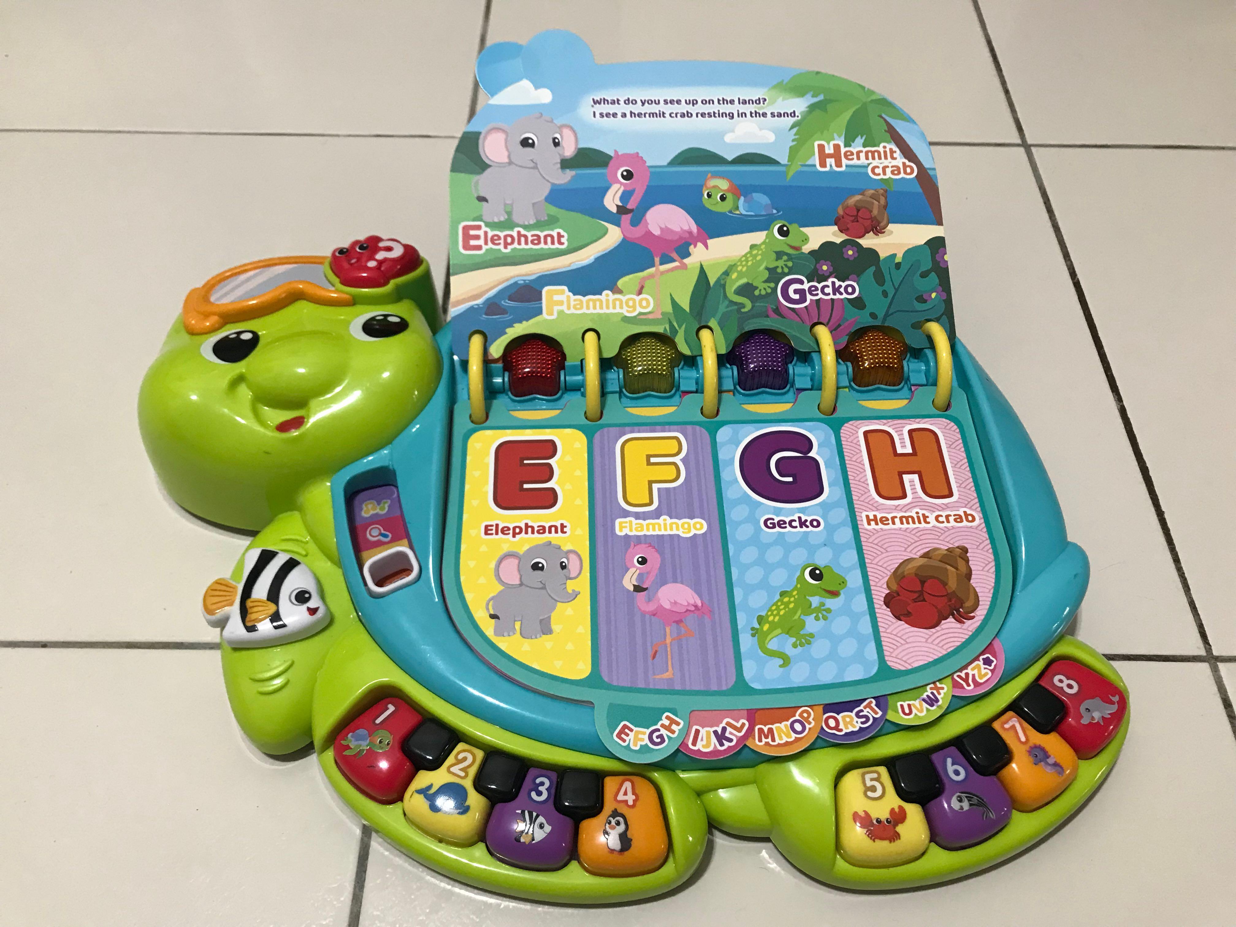 Touch & Teach Sea Turtle, Hobbies & Toys, Toys & Games on Carousell
