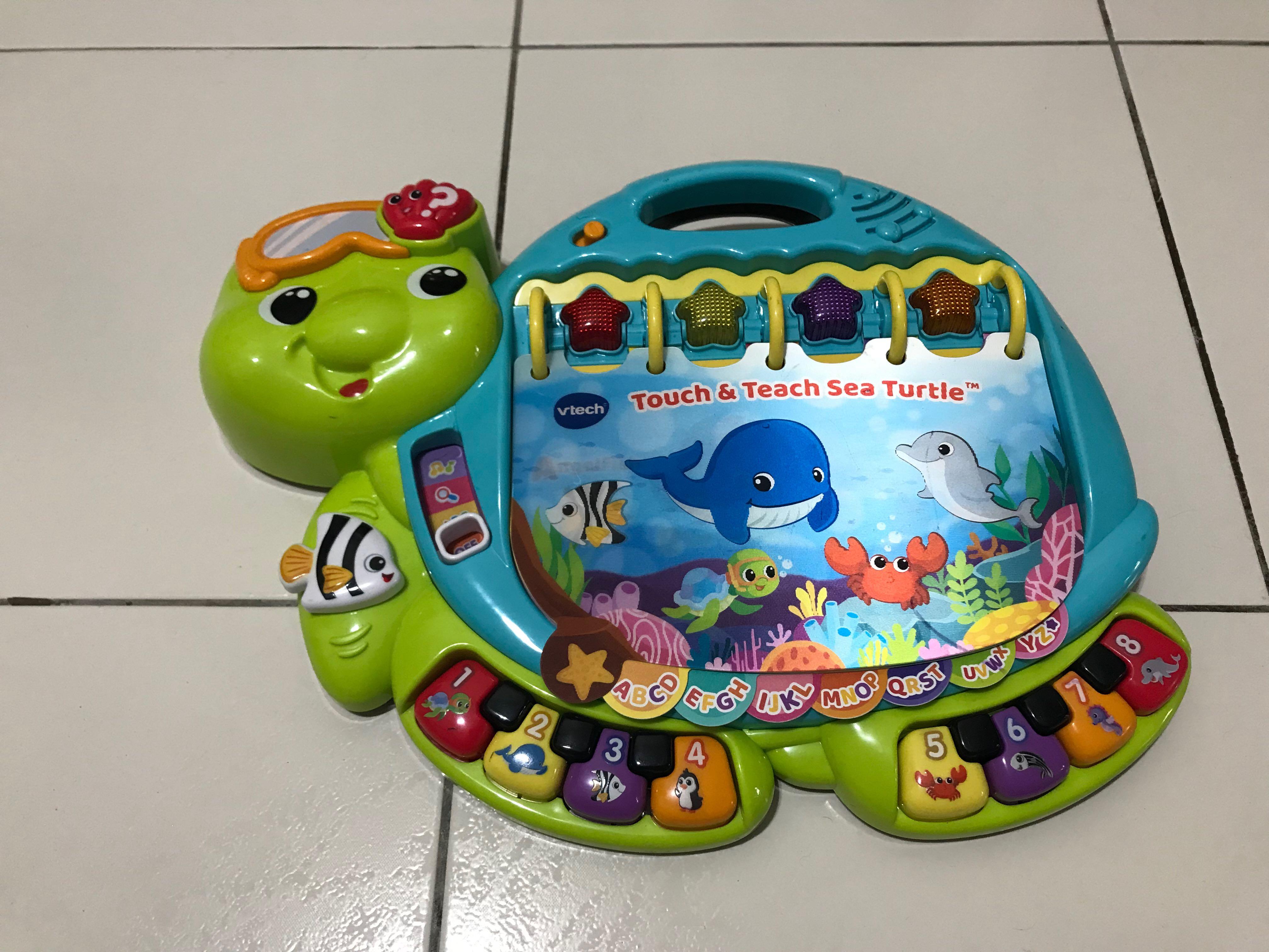 Touch & Teach Sea Turtle, Hobbies & Toys, Toys & Games on Carousell