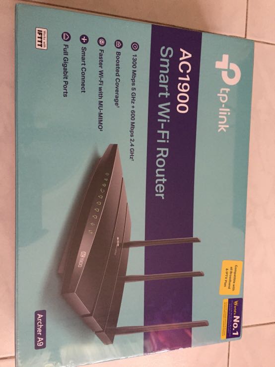 TP- link AC1900 Smart Wi-Fi Router, Computers & Tech, Parts ...