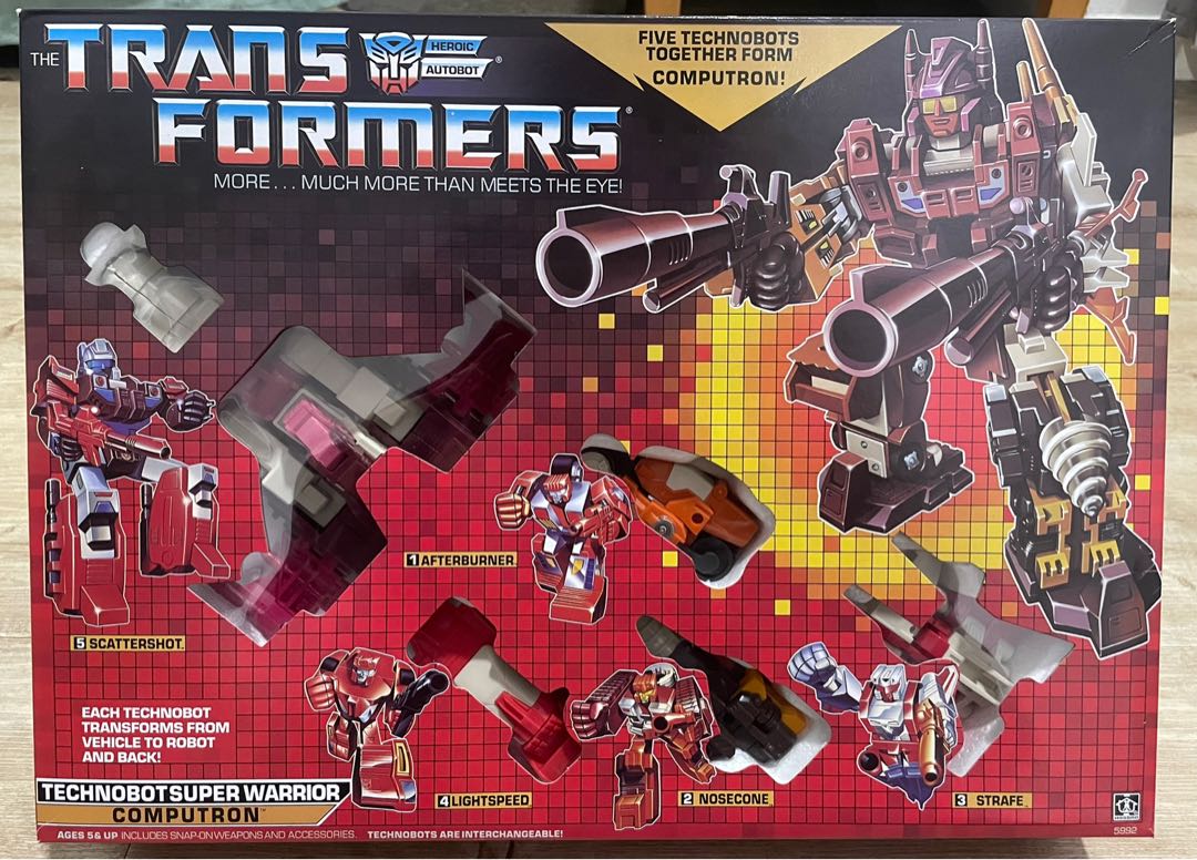 Transformers G1 Technobots Computron KO, Hobbies & Toys, Toys & Games ...
