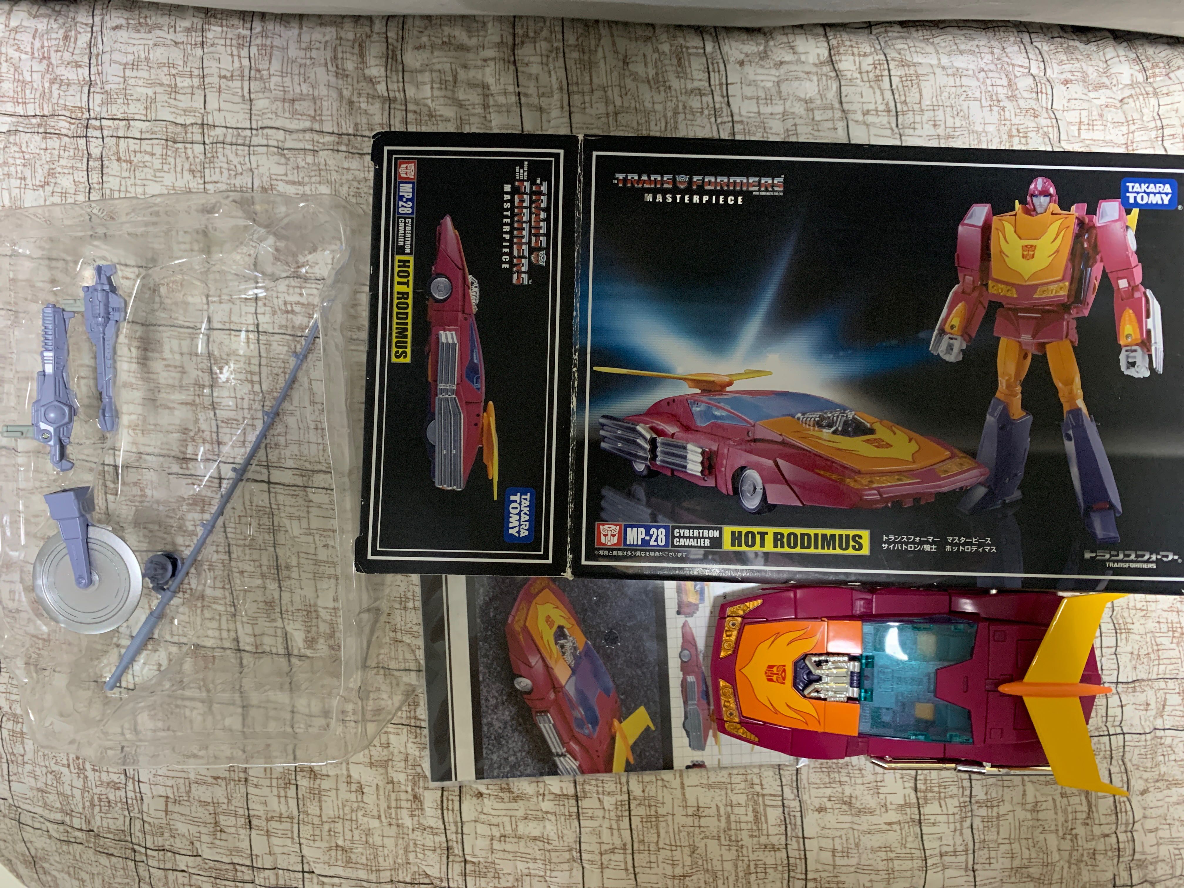 Transformers Masterpiece MP28 MP-28 Hot Rodimus, Hobbies & Toys, Toys ...