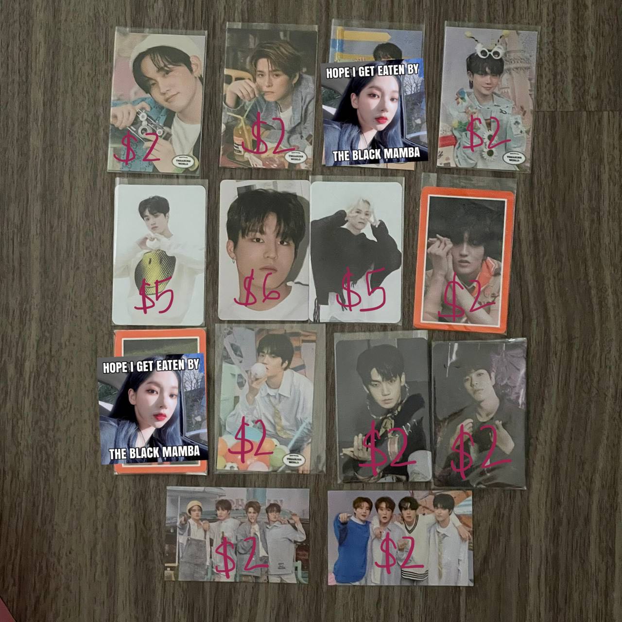 treasure photocards pc, Hobbies & Toys, Memorabilia & Collectibles, K ...