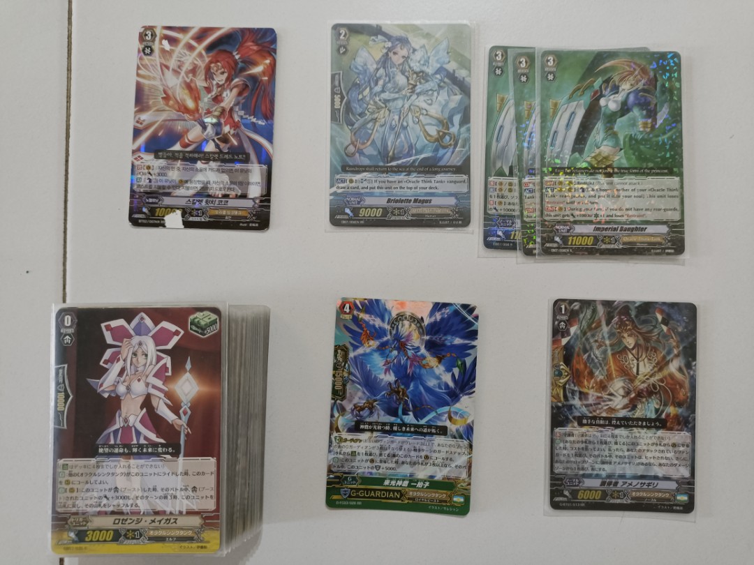 Vanguard Oracle Think Tank Custom Deck, Hobbies & Toys, Toys & Games on ...