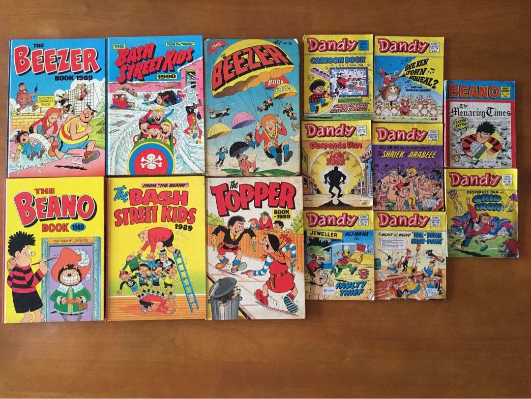 Vintage Beano, Dandy, Beezer, Topper, Bash Street Kids Comics, Hobbies ...