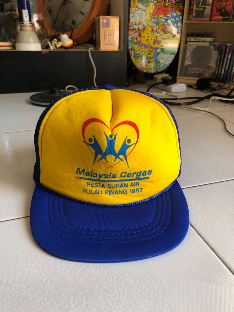 VINTAGE CAP JARING MALAYSIA CERGAS 1997, Men's Fashion, Watches ...