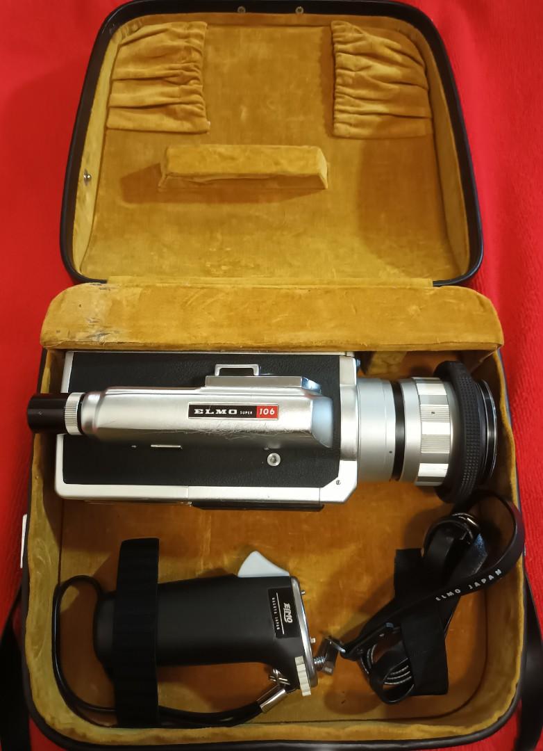 Vintage Elmo Super 106 Super 8 Film Camera, Hobbies & Toys, Memorabilia ...