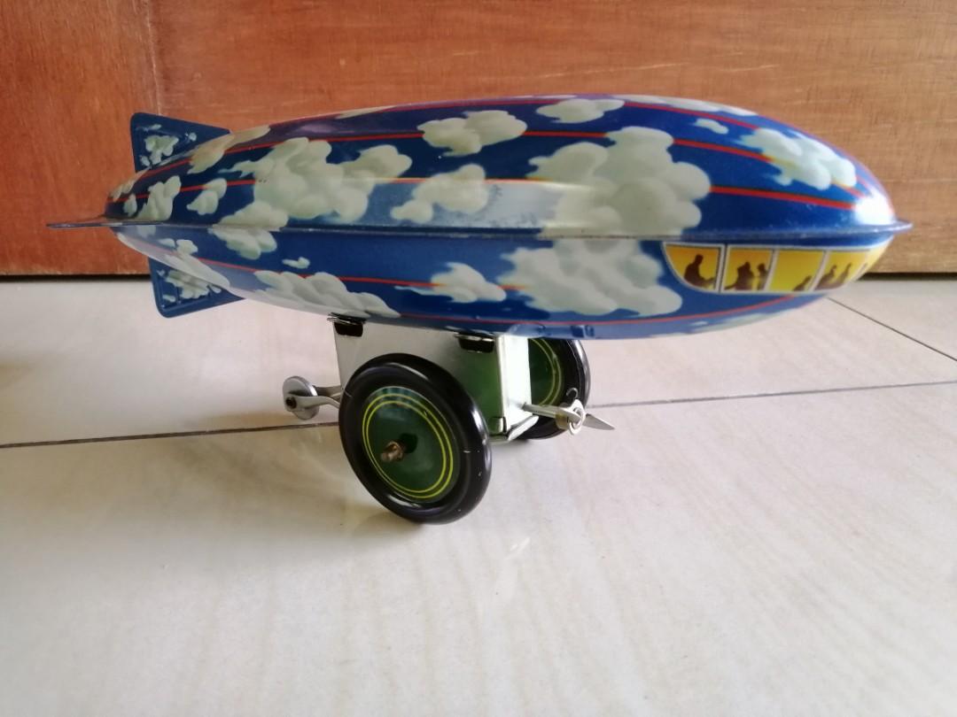 Vintage Tin toy Stealth Zeppelin, Hobbies & Toys, Collectibles & Memorabilia, Vintage ...