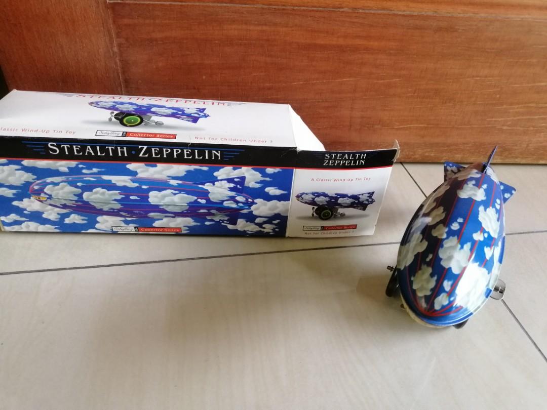 Vintage Tin toy Stealth Zeppelin, Hobbies & Toys, Collectibles & Memorabilia, Vintage ...