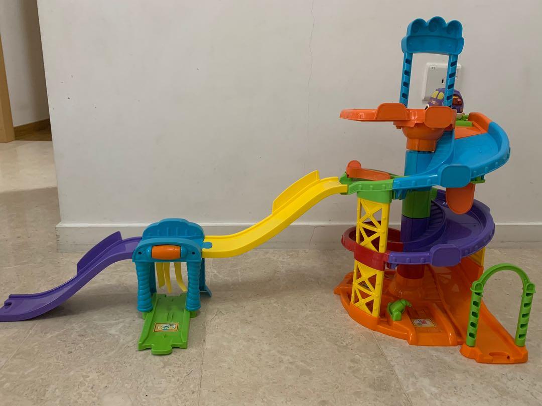 Vtech parking tower, Babies & Kids, Infant Playtime on Carousell