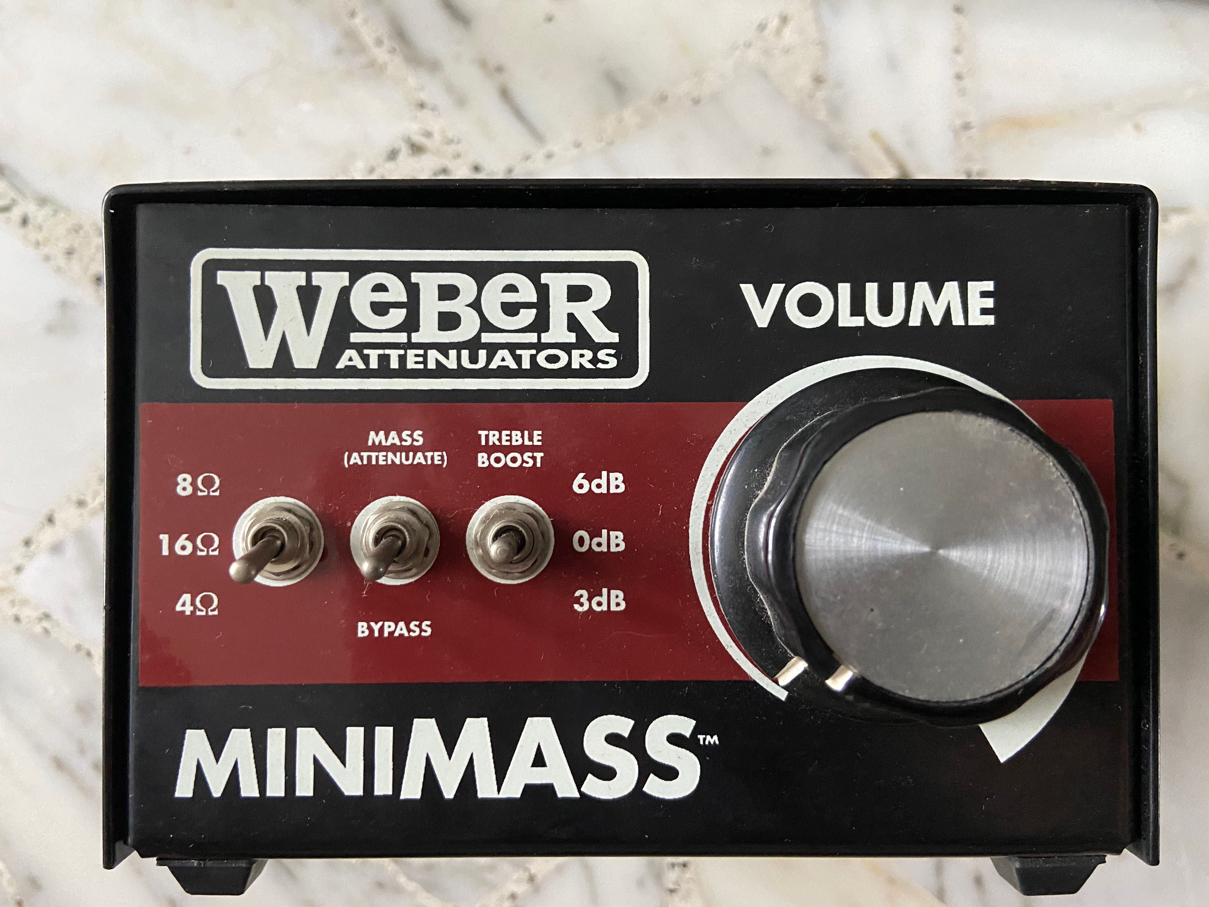 Weber Minimass attenuator, Hobbies & Toys, Music & Media, Music ...