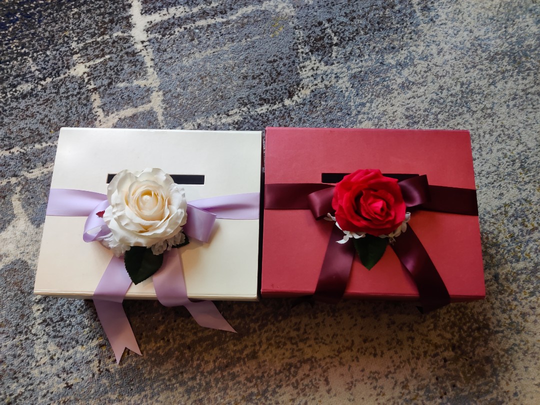 Wedding Ang Pao Box, Hobbies & Toys, Stationery & Craft, Craft Supplies ...