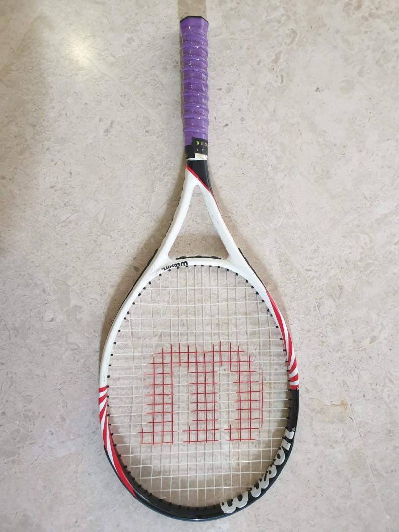 Wilson Federer Team 105, Sports Equipment, Sports & Games, Racket ...