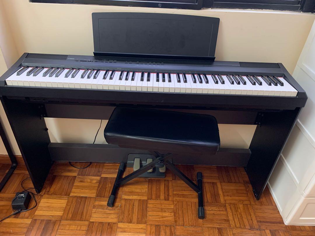 Yamaha Digital Piano P 105, Hobbies & Toys, Music & Media, Musical ...