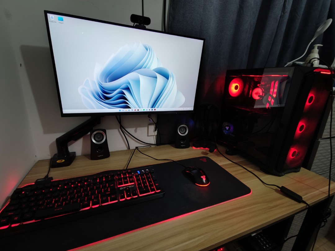 1440P Entry Level Gaming PC Ryzen 5 5600X Sapphire Pulse RX 6600 XT ...