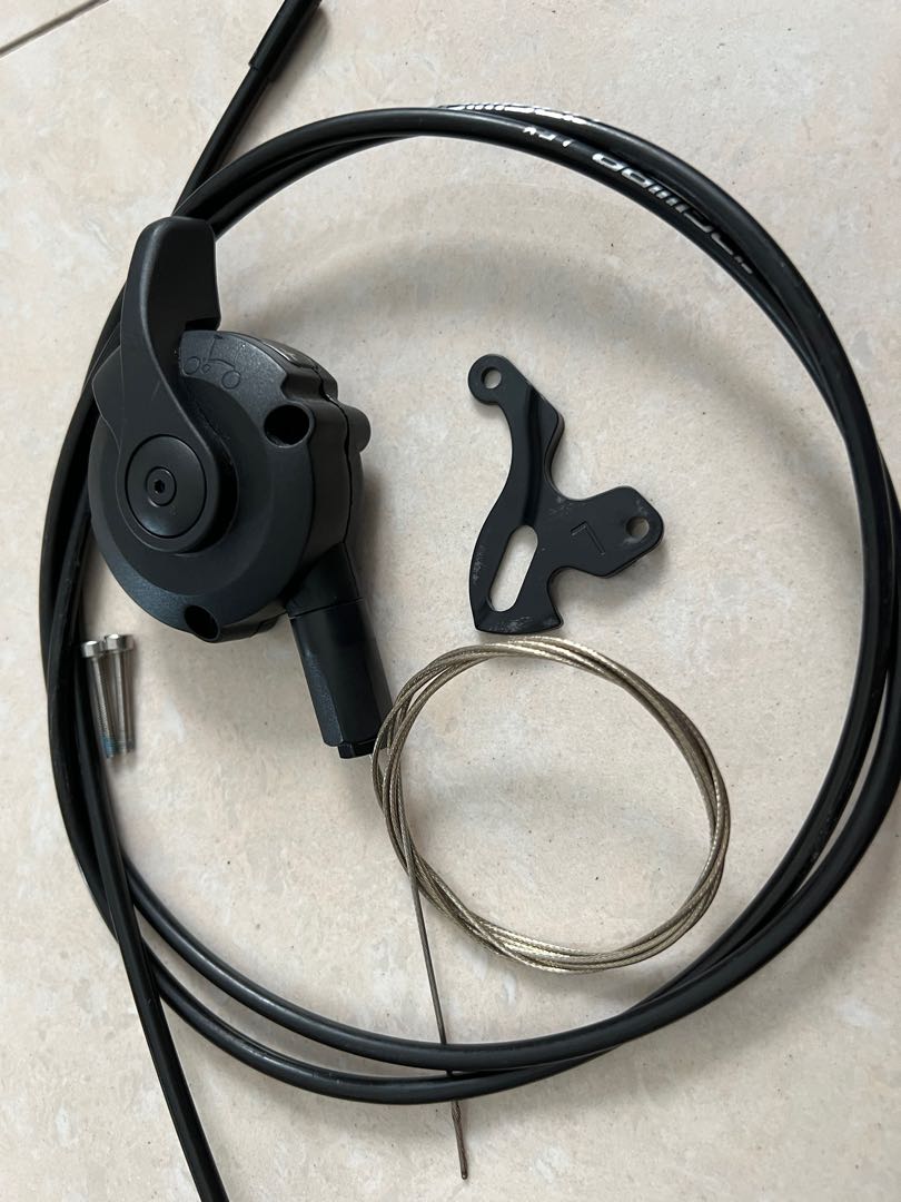 2 speed original Brompton shifter w cable n housing, Sports Equipment ...