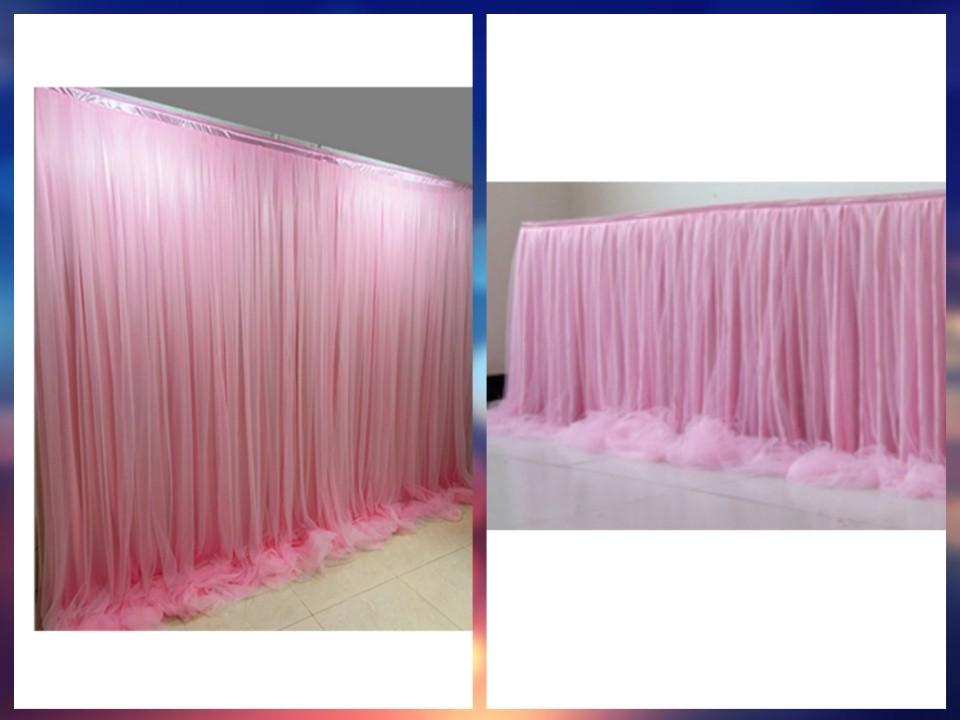 3m height and width Pink Backdrop & Skirting, Hobbies & Toys ...