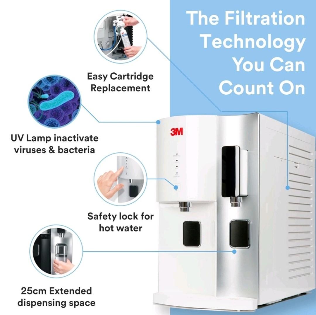 3M Hot, Cold & Room temperature Filtered Water Dispenser (HCD2 ...