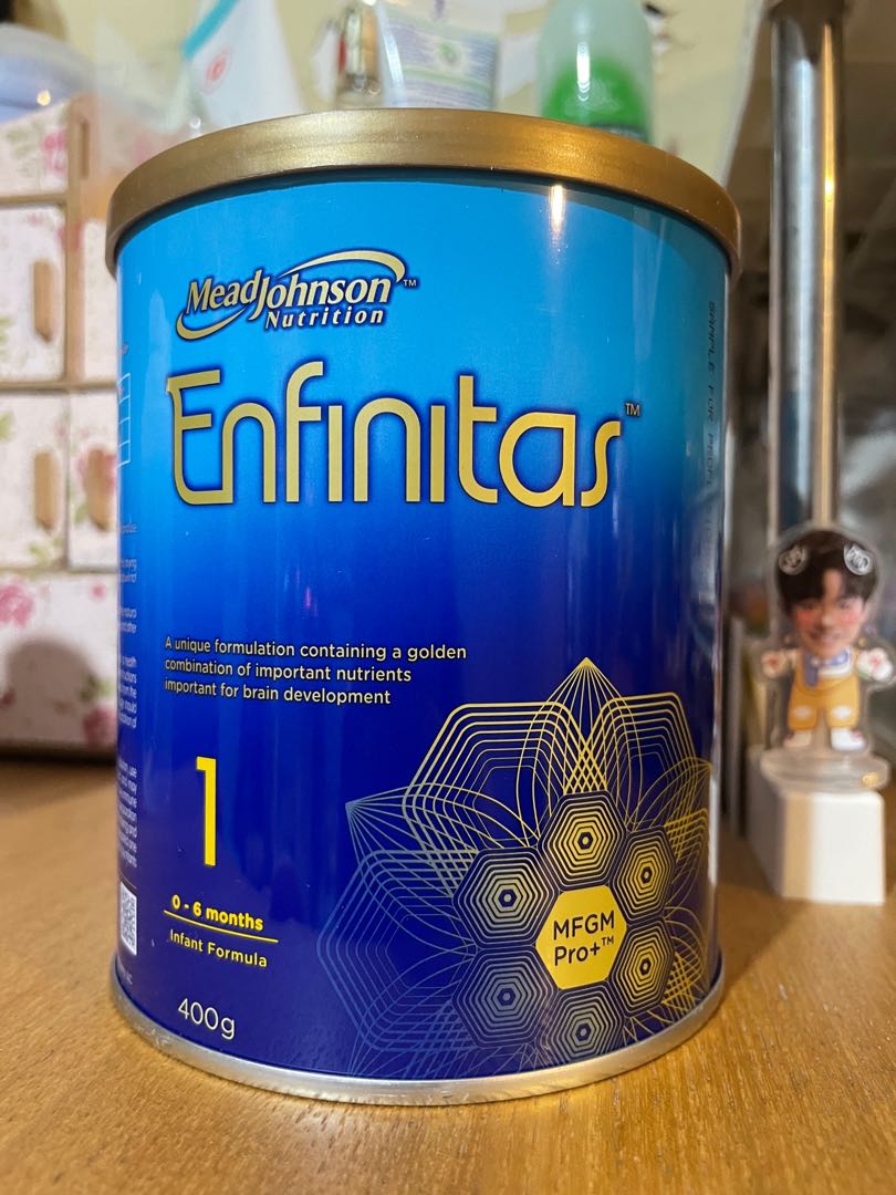 共6罐－400g 美贊臣Enfinitas 1, 兒童＆孕婦用品, 護理及餵哺, 護理及餵哺 - 母乳及奶瓶 - Carousell