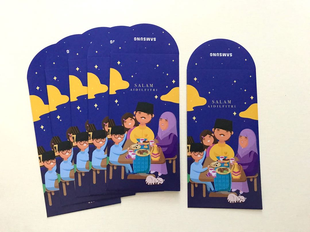 6pcs Samsung 2021 Raya packet / sampul raya sdr, Hobbies & Toys ...