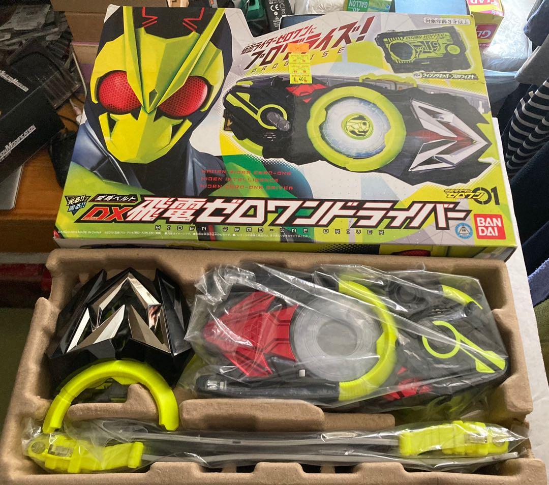 幪面超人 kaman rider zero one 01 driver dx 非csm, 興趣及遊戲, 玩具 & 遊戲類 - Carousell
