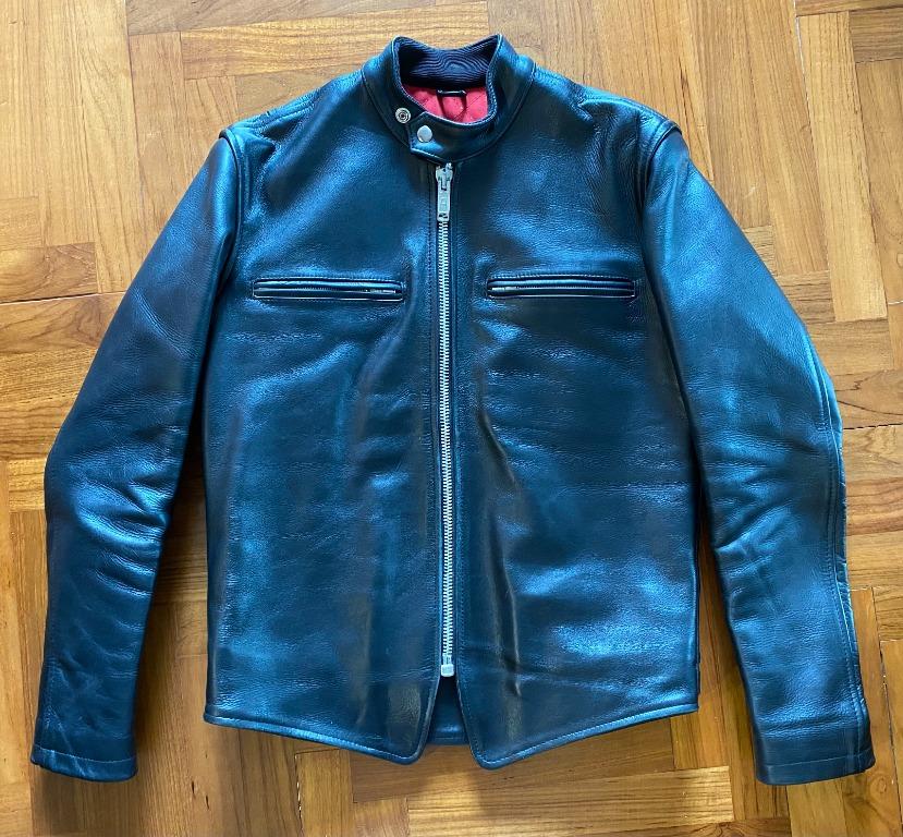英國 Leather Monkeys biker jacket 電單車皮褸 ( non Lewis Leathers, Real mccoy ...
