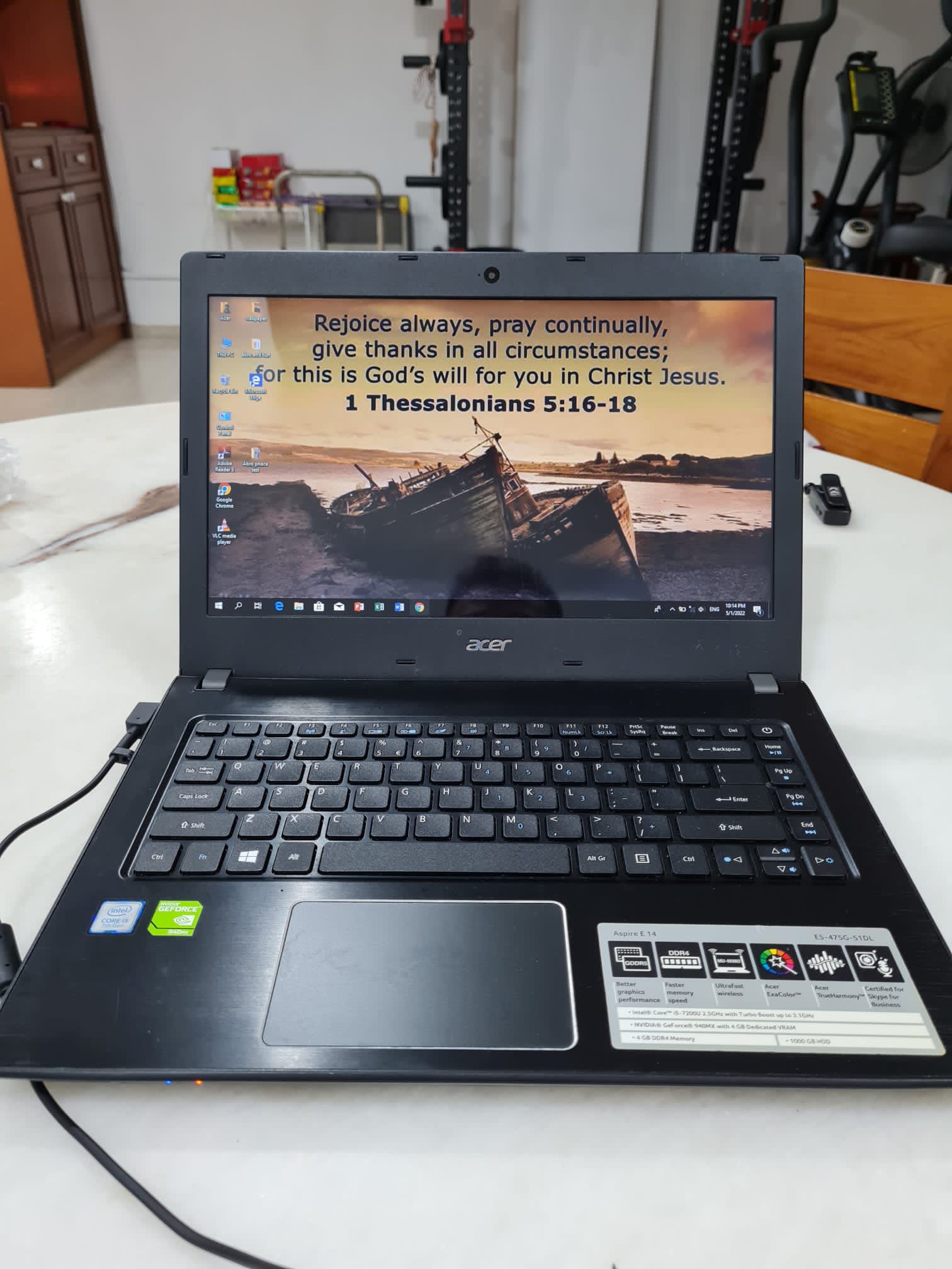 Acer Aspire E14 Intel Core i5 7th Gen E5-475G-79YG Laptop, Computers & Tech, Laptops & Notebooks ...