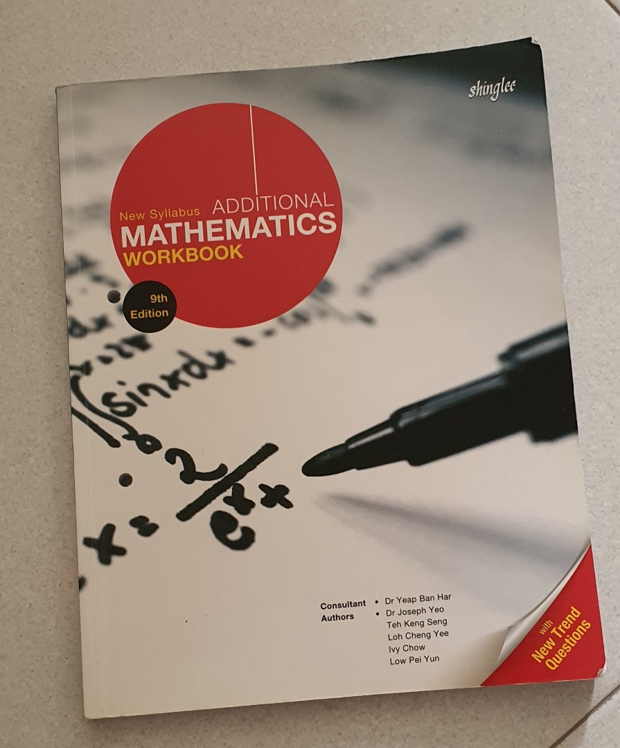 Additional Mathematics Workbook, Hobbies & Toys, Books & Magazines ...