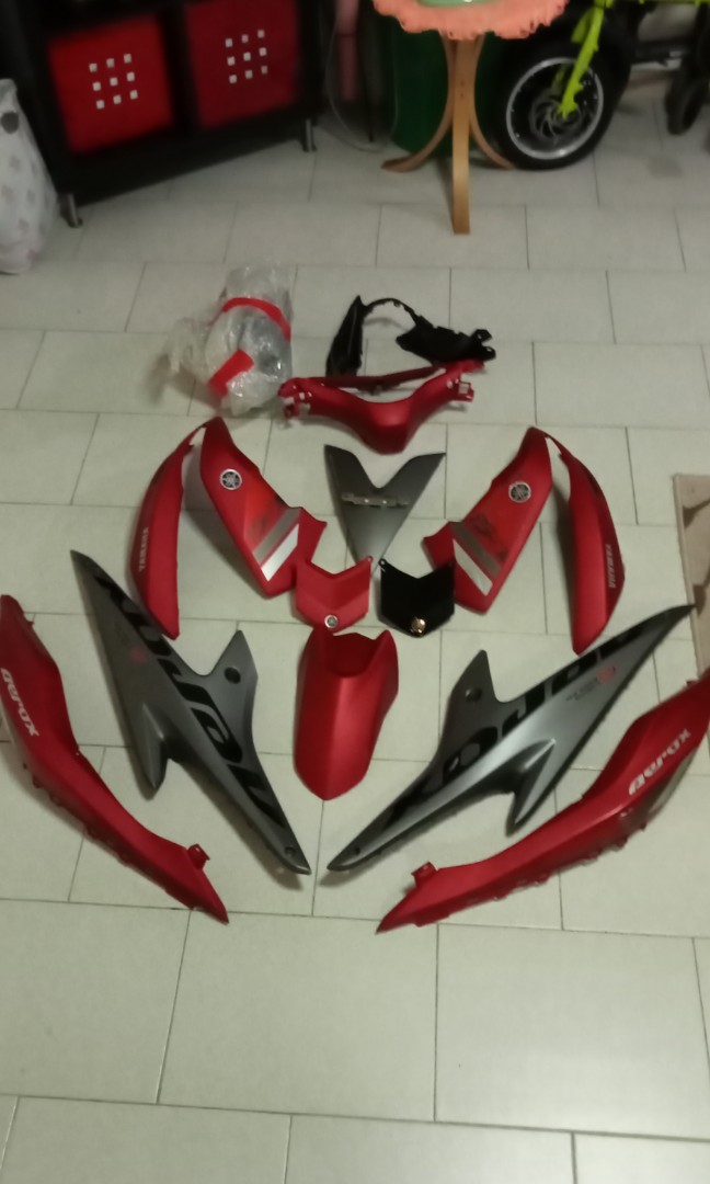 Aerox cover set, Motorcycles, Motorcycle Accessories on Carousell