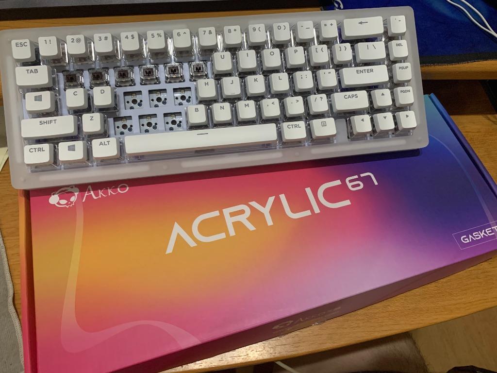 Akko ACR67 Mechanical Keyboard (Acrylic Series) (BAREBONES, no switches ...