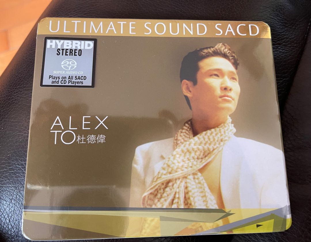 Alex To 杜德偉 Ultimate Sound SACD 絕版全新未拆封 靚聲 日本壓碟 （高音質CD、可於任何CD機播放）Because I Love You , 准我 ,准我再一次 ...