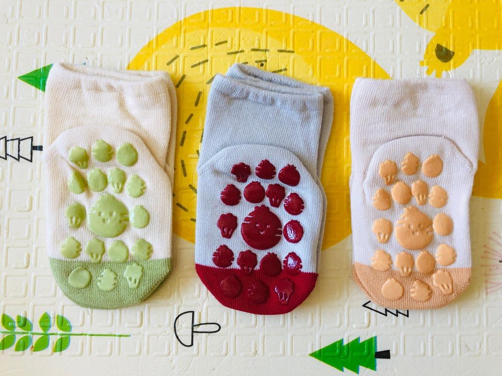 Anti slip children stocking - Vegetable Print, Babies & Kids, Babies ...