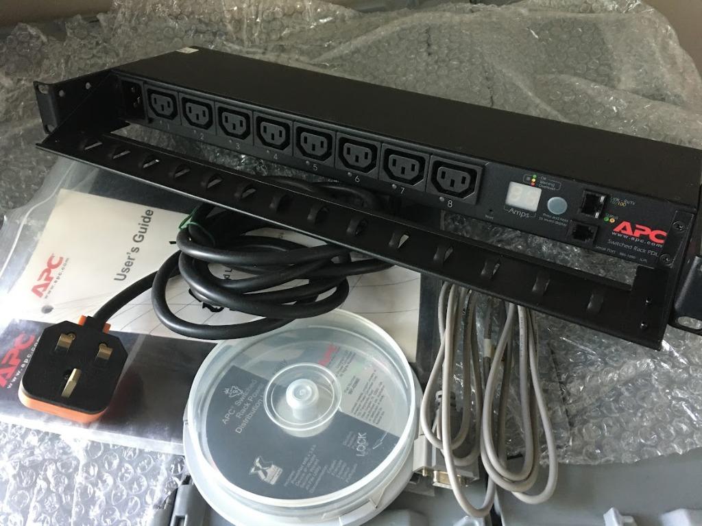 APC - AP7921 server rack mount PDU 伺服器機櫃用 幾乎全新, 電腦＆科技, 電腦周邊及配件, 其他 ...