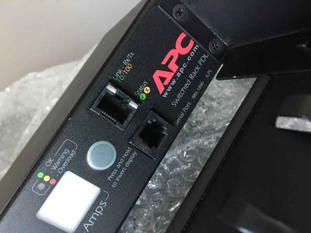 APC - AP7921 server rack mount PDU 伺服器機櫃用 幾乎全新, 電腦＆科技, 電腦周邊及配件, 其他 ...