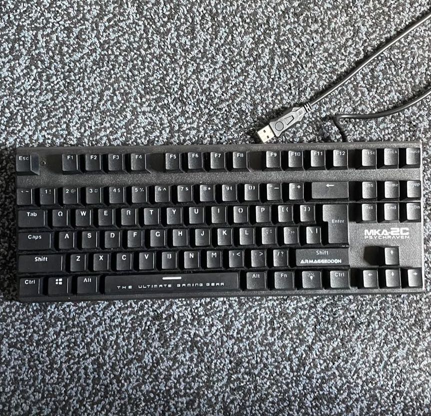 armaggeddon Mka 2c Gaming Keyboard rgb, Computers & Tech, Parts ...