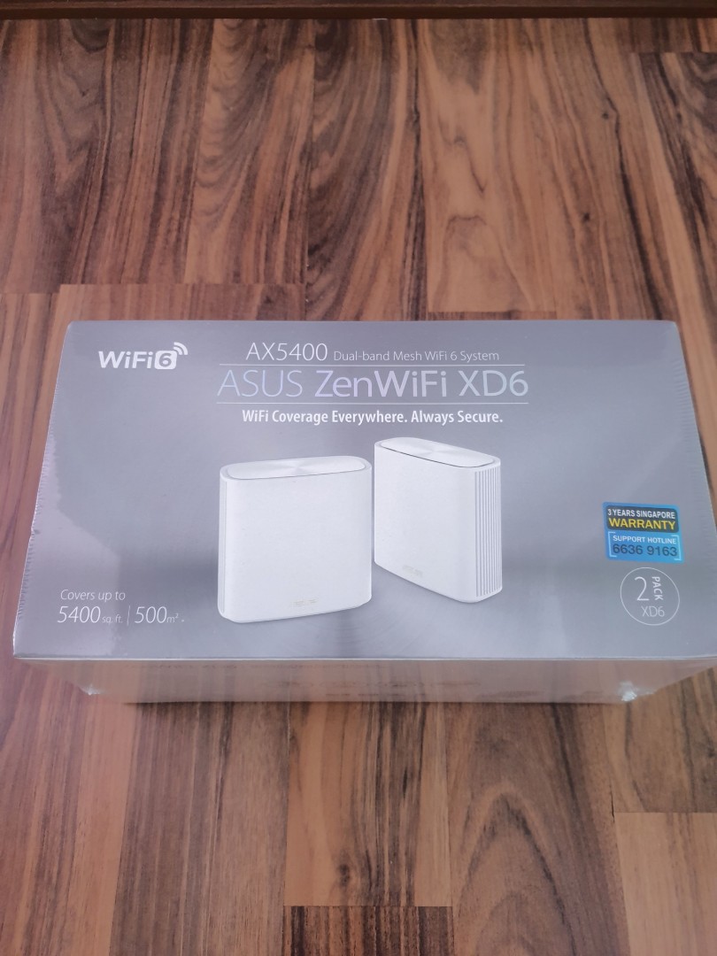 Asus ZenWifi XD6 mesh router, Computers & Tech, Parts & Accessories ...