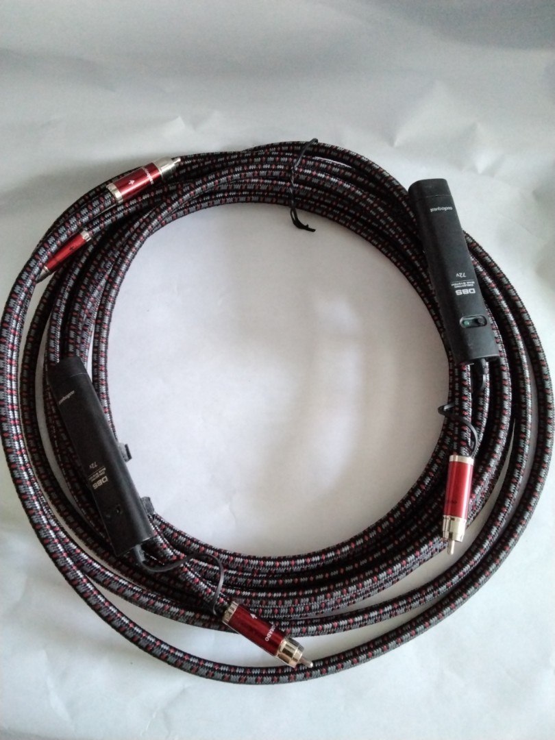 Audioquest DBS 72V interconnects 4m pair, Audio, Other Audio Equipment ...