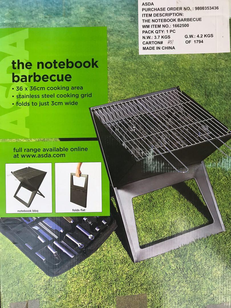 Barbeque Notebook Fold NEW INBOX, Sports Equipment, Hiking & Camping on ...