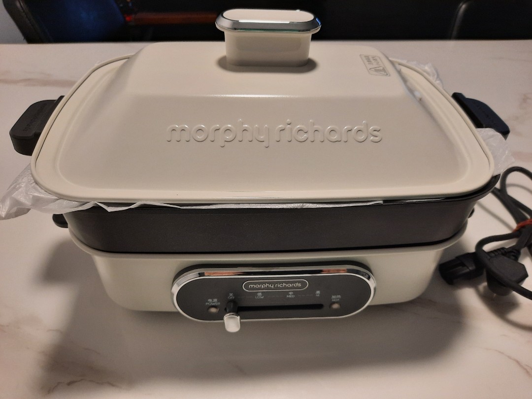 BBQ hotpot multi cooker Morphy Richards, TV & Home Appliances, Kitchen ...