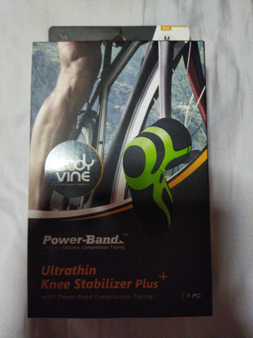 Bodyvine knee compression, Sports Equipment, Other Sports Equipment and Supplies on Carousell