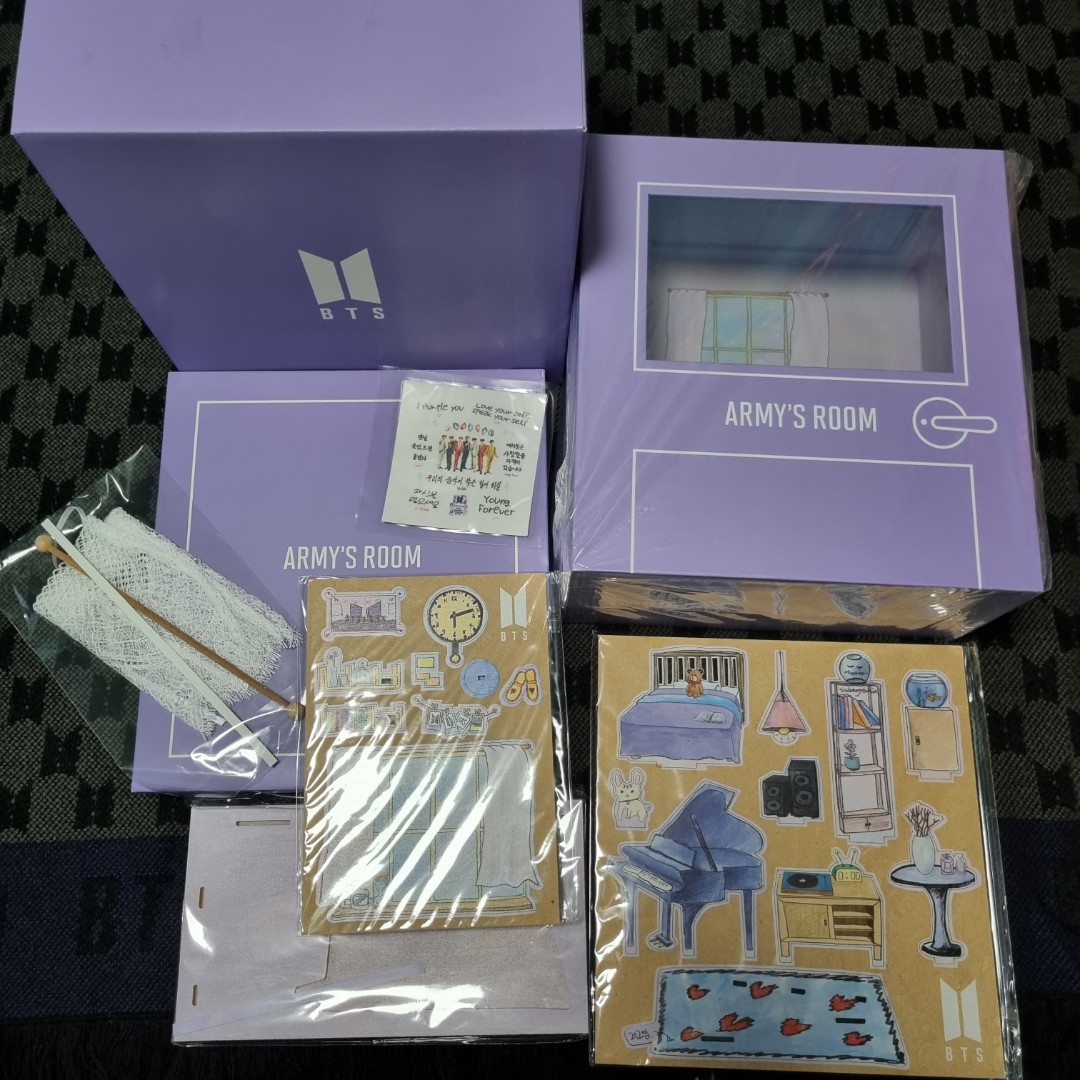 BTS Merch Box 3 Army Room Speaker No PC, Hobbies & Toys, Memorabilia ...