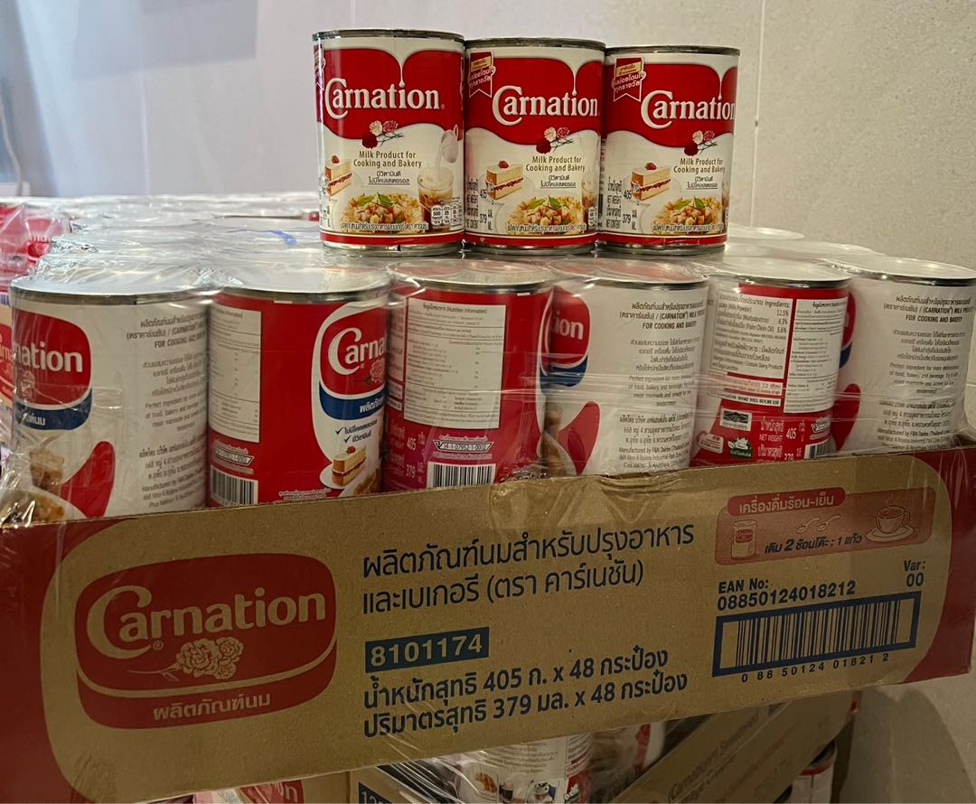 Carnation milk (for cooking & bakery), Food & Drinks, Packaged ...